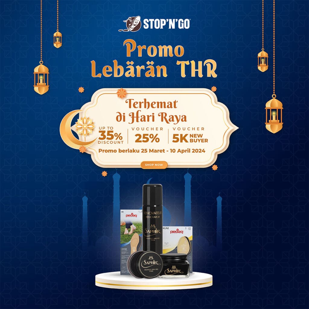 Reparasi Sepatu-Tas-Koper 60 Menit. Cek Harga Stop'N'Go!