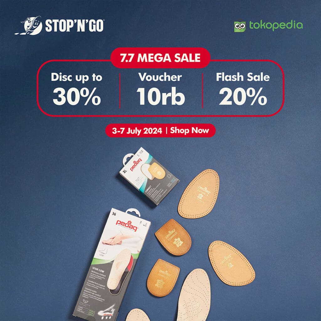 Reparasi Sepatu-Tas-Koper 60 Menit. Cek Harga Stop'N'Go!